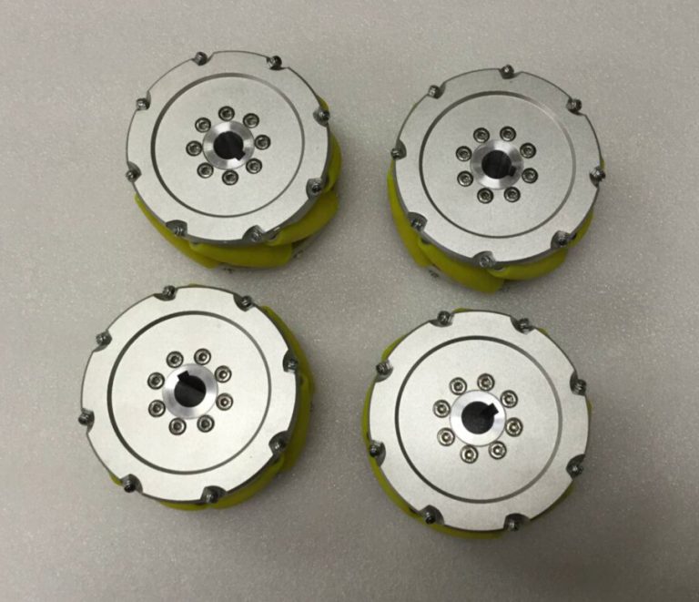 5 Inch Heavyduty Mecanum Wheels 127mm Industrial Wheel - UniHobby