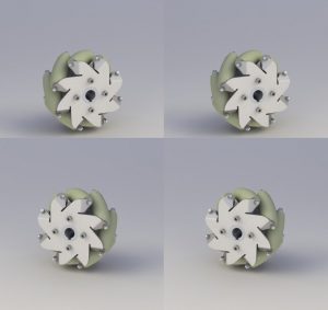 Industrial Mecanum Wheels 5 Inch Heavy Duty Stainless Steel Wheel ...