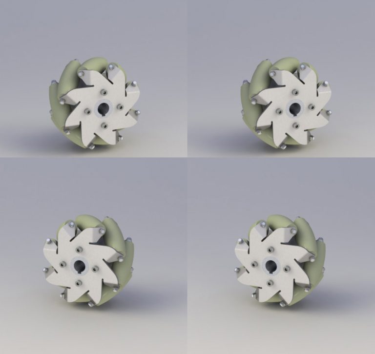 Industrial Mecanum Wheels 5 Inch Heavy Duty Stainless Steel Wheel ...