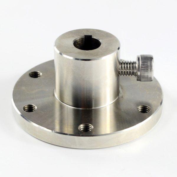 14mm Coupling CB18014 Stainless Steel Key Hub for Mecanum Wheels - UniHobby