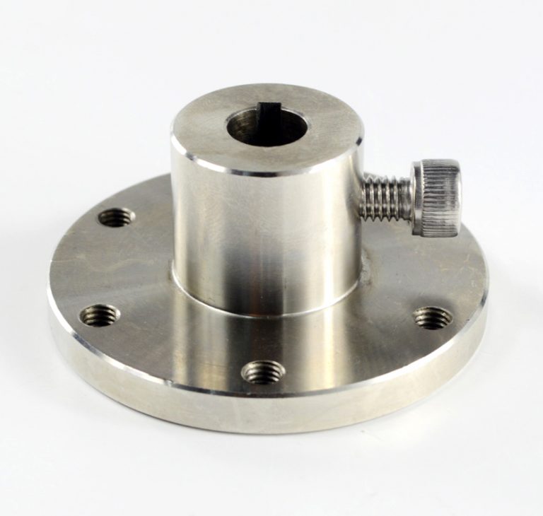 10mm Coupling with Keyway CB18029 Stainless Steel Key Hub for Mecanum ...