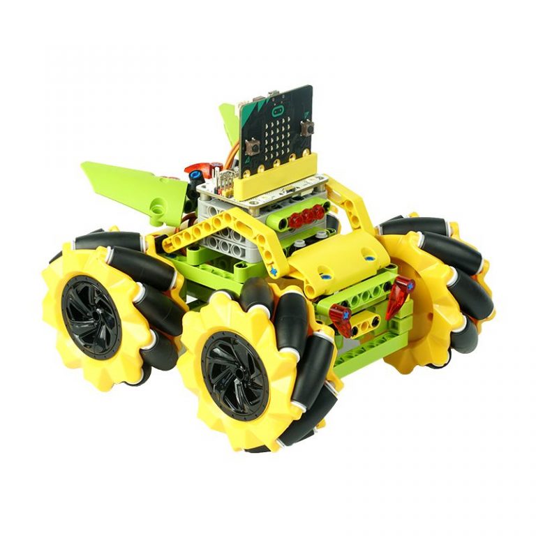 Wonder Rugged Car STEM Building Toy Lego Compatible Mecanum Wheels Car ...