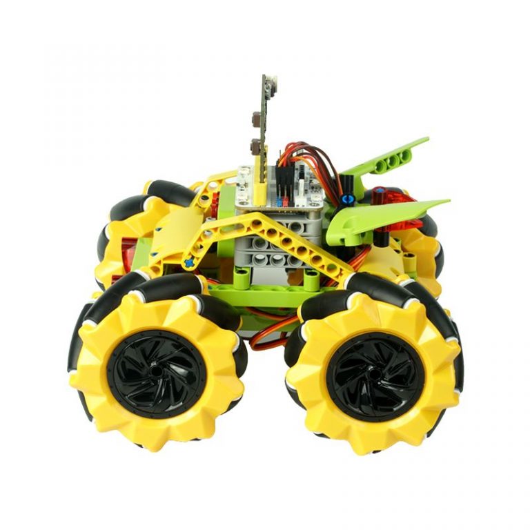 Wonder Rugged Car STEM Building Toy Lego Compatible Mecanum Wheels Car ...